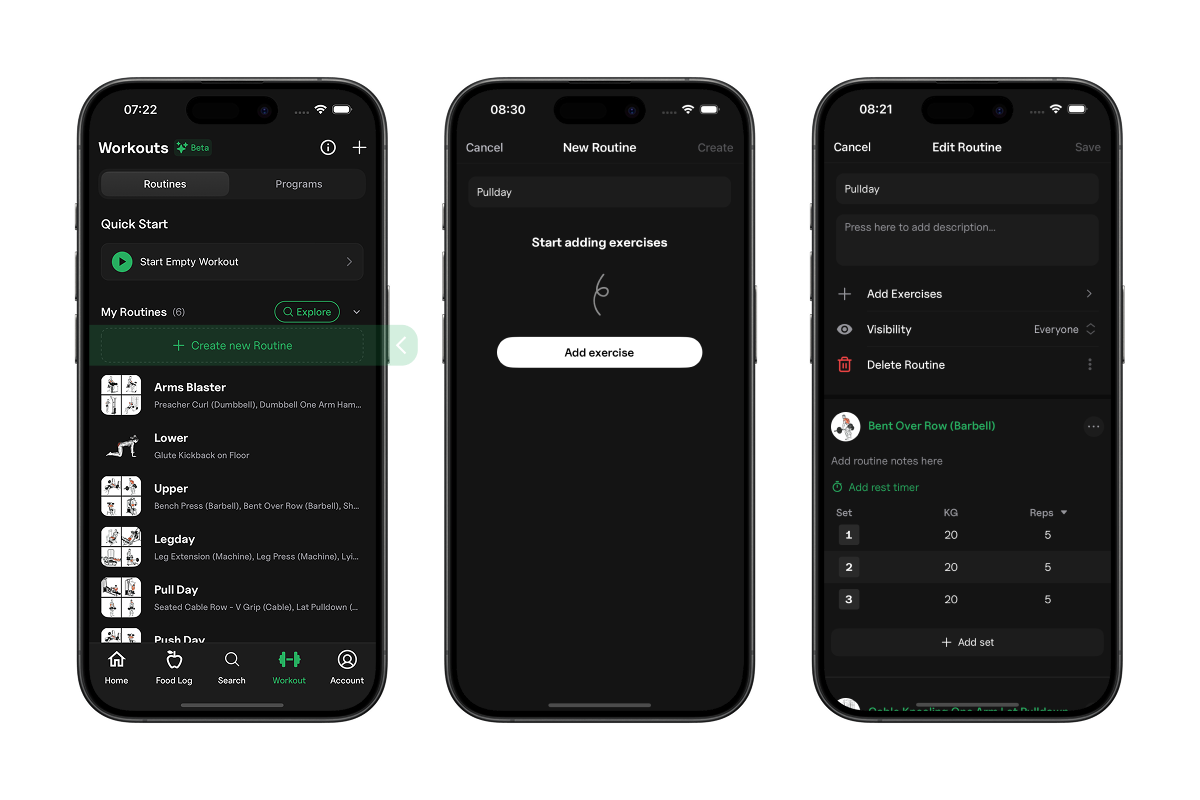 Workout Logger | Gympal